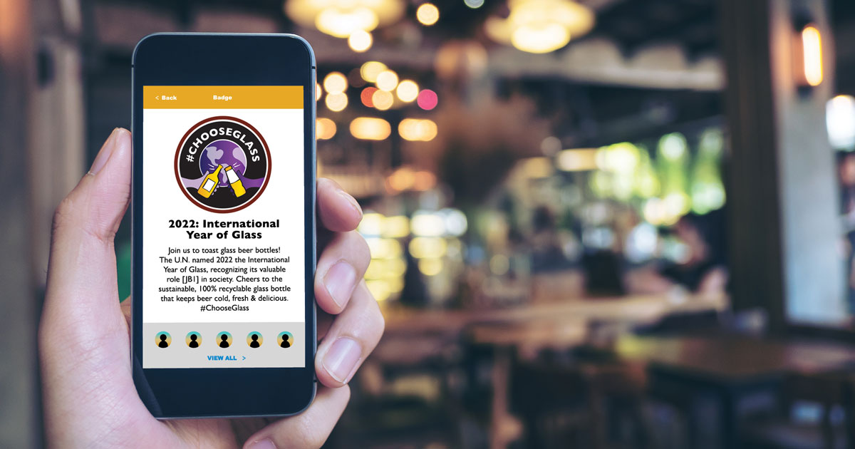 O-I Celebrates International Year of Glass with Untappd Badge for Beer ...