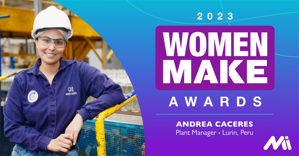 The Manufacturing Institute Recognizes O-I’s Andrea Caceres | O-I
